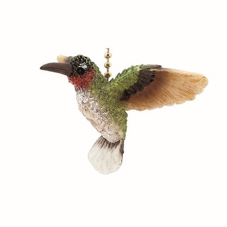 Garden Hummingbird Bird Porch Deck Ceiling Fan or Light Pull Three ...