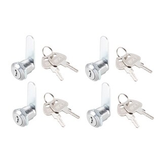 Cam Locks 20mm Cylinder Length Fits Max 1/2-inch Panel 4Pcs - 20mm ...