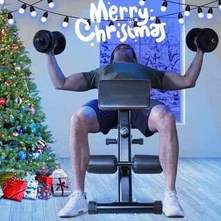 Height Adjustable Multifunctional Exercise Abdominal Waist Extension ...