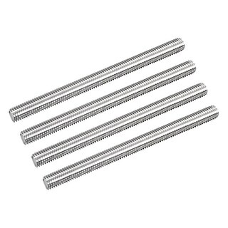 Fully Threaded Rod M10x130mm 1.5mm Pitch 304 Stainless Steel Right Hand ...