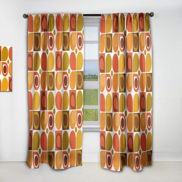 mid century geometric pattern