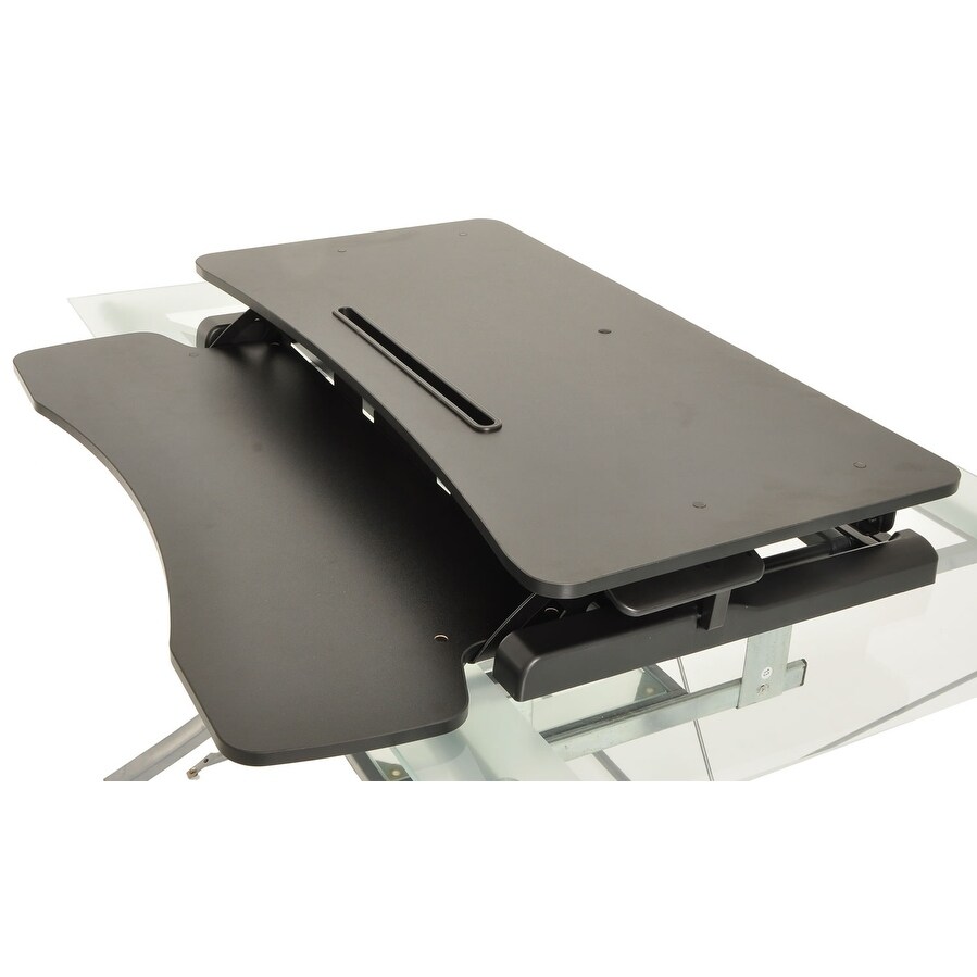 Conquer Height Adjustable Standing Desk Monitor Riser Sit to Stand Workstation Bed Bath Beyond 18022568