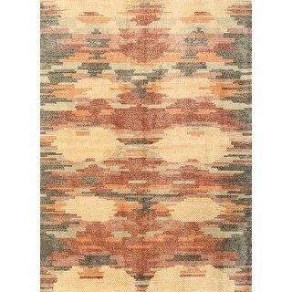 Ahgly Company Machine Washable Contemporary Chocolate Brown Area Rugs ...