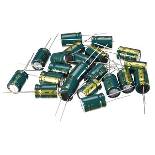 AL Radial Electrolytic Capacitor Low ESR with 220uF 63V 10x16mm 20pc ...
