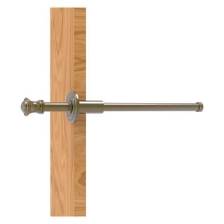 Allied Brass Carolina Collection Retractable Pullout Garment Rod - Bed ...