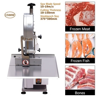 1500W Meat Bone Saw Machine Electric Frozen Meat Cutting - Bed Bath ...