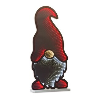 Gnome Infinity Light Display 34.75"H - 17" x 0.5" x 34.75" - Bed Bath ...
