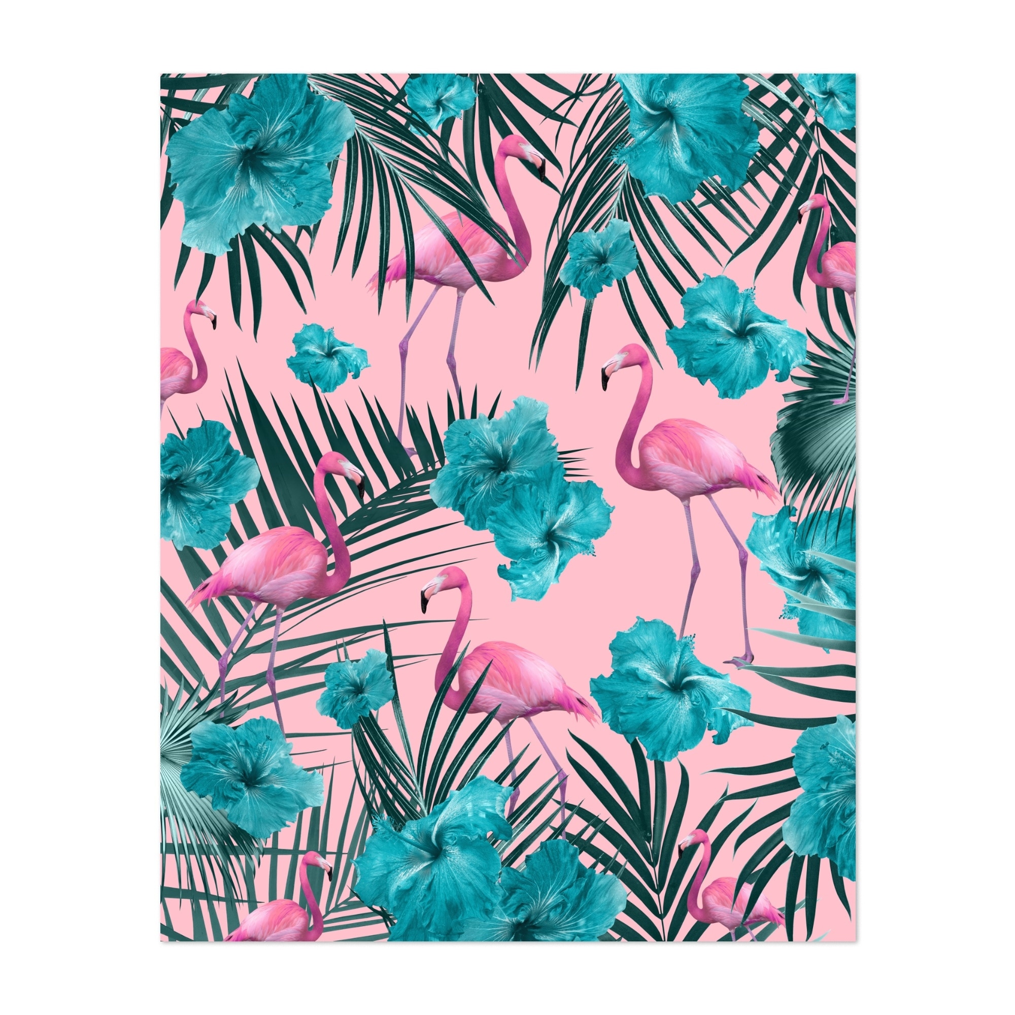 flamingo prints pattern printing