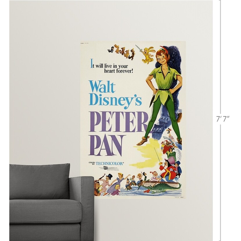 peter pan poster drawing