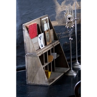 Charming Rustic Wooden Cubby Box- A Perfect Blend of Style and Function ...