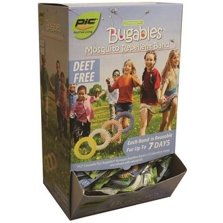 PIC BCBTS-200 Bugables Mosquito Repellent Band Display, Deet Free - Bed ...