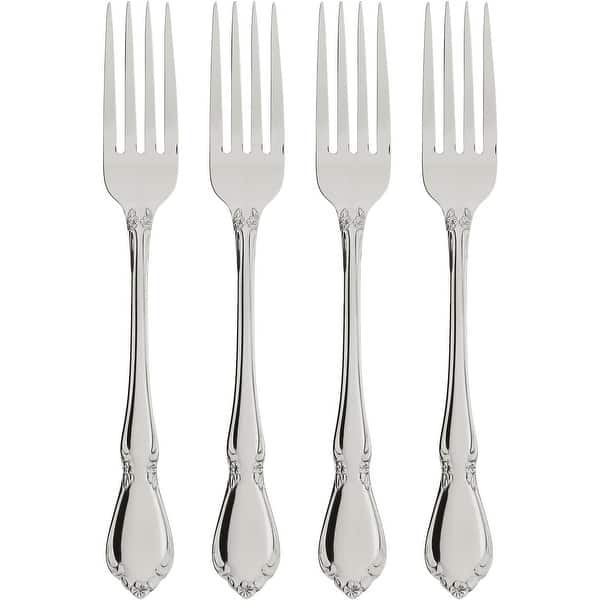 Oneida Chateau Fine Flatware Dinner Forks, Set Of 4 - Bed Bath & Beyond ...