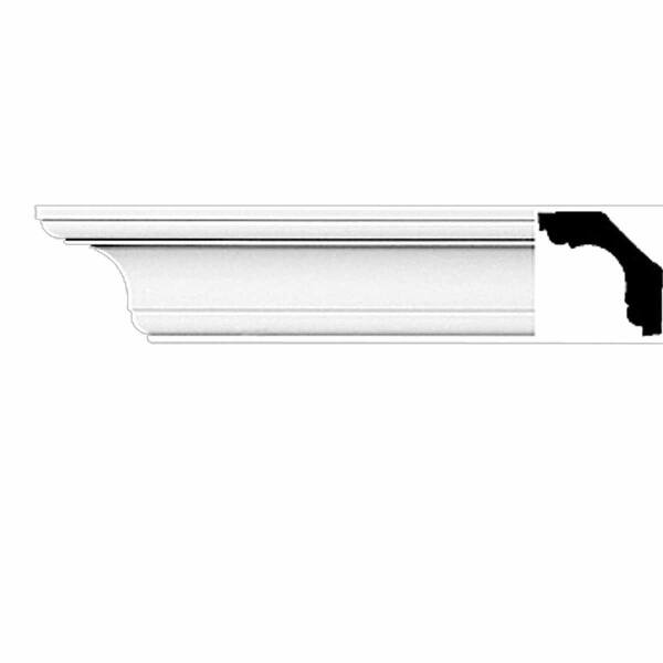Cornice White Urethane 2 3/8" H New Britain Simple | Renovator's Supply ...