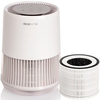 Deco Home Compact Air Purifier with Replacement HEPA Filter - Bed Bath ...
