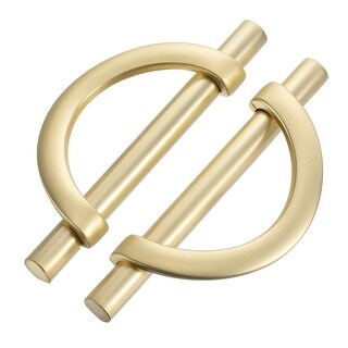 Brushed Gold Pulls Cabinet Door Handles - Bed Bath & Beyond - 39468182