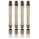 4set M10x1 Threaded Extension Rod Kit 100mm Coupling Nut Pipe Hex Nut ...