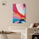 Sorbet Abstract IV Canvas Sunset Abstract Wall Art by Art Remedy ...