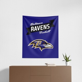 NFL Baltimore Ravens Premium Wall Hanging - 34"x40" - Bed Bath & Beyond ...