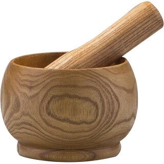 Palais Essentials Mortier Pilon Mortar and Pestle Set - 6" Diameter X 4 ...