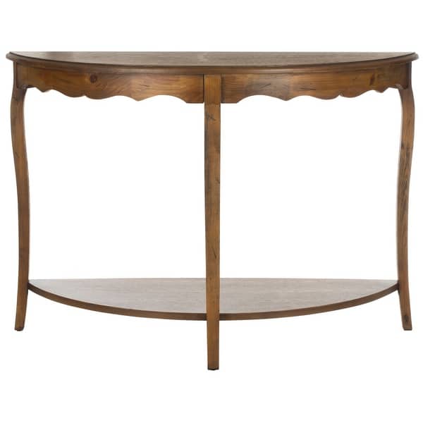 SAFAVIEH Christina Firewood Console Table - 48" x 18" x 33" - 48" x 18 ...