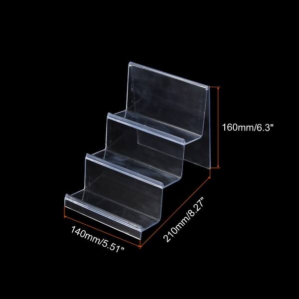 Acrylic Wallet Display Stand Holder Rack 5.51 x 8.27 x 6.3 Inch ...