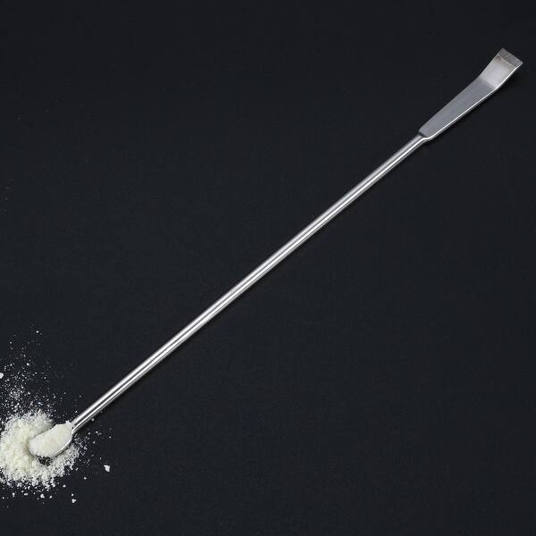 Micro Sampling Reagent Spoon 2 in 1 Stainless Steel Mixing Spatula 5Pcs ...