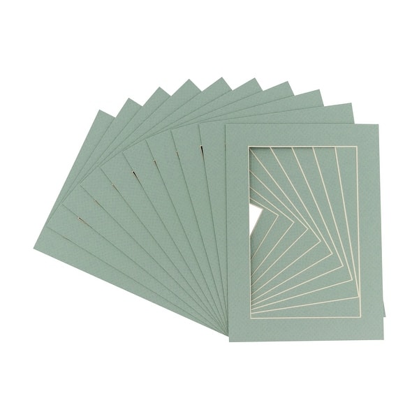 10x12 Mat for 8x10 Photo - Seafoam Green Matboard for Frames Measuring ...
