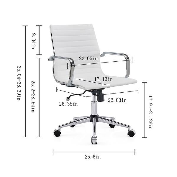 Office Chair Conference Desk Computer Chair with Mesh Backrest - Bed ...