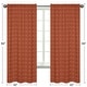 Boho Arrow 84in Window Treatment Curtain Panel Pair - Ivory Burnt ...