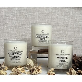 CandleWickCare Holiday Bundle of Scented Candles, (Set of 3) - Bed Bath ...