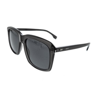 Hugo Boss BOSS 1420/S KAC KAC Grey Square Sunglasses for Mens - Bed ...