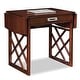 Oak Drop Leaf Computer/Writing Desk - Overstock - 10089906