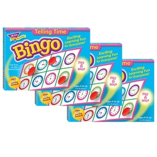 Trend enterprises inc (3 ea) bingo telling time ages 6 & 072bn - Bed ...