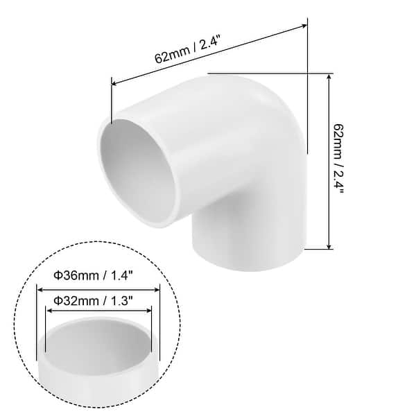 PVC Conduit Coupler 90 Degree Fittings 32mm for Electrical Conduit ...