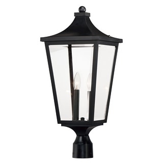 Maxim 40230CL Sutton Place Vivex 2 Light 24" Tall Post Light - Bed Bath ...