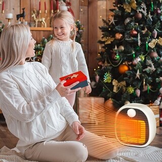 1000W Portable Mini Ceramic Heater for Small Spaces - Bed Bath & Beyond ...