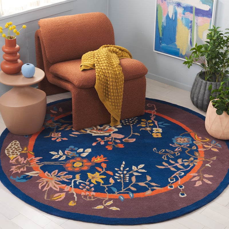 SAFAVIEH Handmade Metro Iroda French Country Wool Rug - On Sale ...