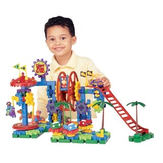 Learning Resources Gears! Gears! Gears! Dizzy Fun Land Motorized ...