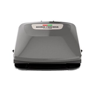George Foreman 4-Serving Removable Plate Electric Grill and Panini ...