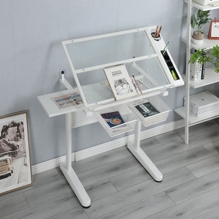 Studio Designs Graphix II Pro Line Height Adjustable Drafting Table ...