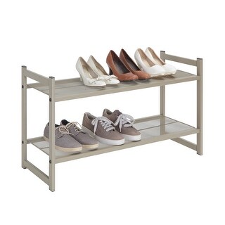 SunnyPoint Classic Heavy Duty Utility Storage Rack - 2-Tier - Bed Bath ...