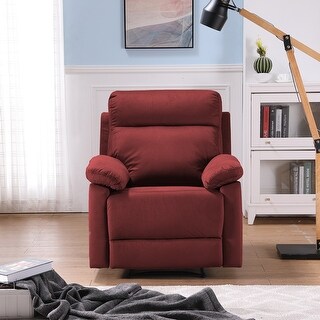 TiramisuBest Relax Lounge Manual Recliner Single Sofa Frabic - Bed Bath ...