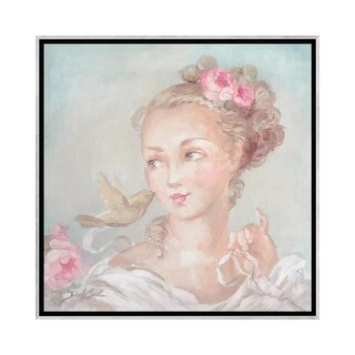 iCanvas "French Lady With Bird" by Debi Coules Framed - Bed Bath ...
