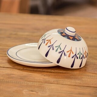 Novica Handmade Azonto Mask I Batik Cotton Wall Hanging - Bed Bath ...