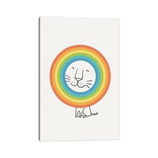 iCanvas "A Happy Lion" by Lim Heng Swee Canvas Print - Bed Bath ...