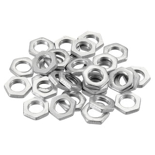 30pcs M8x1.0 Steel Hex Nuts Hardware Nuts Screw Bolt Fasteners 2.5mm ...