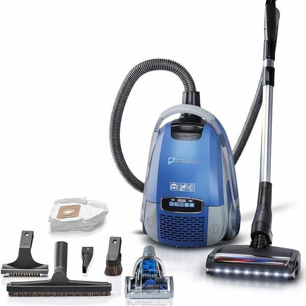 Prolux Phantom Bagged Canister Deluxe Carpet Model with Power Nozzle ...