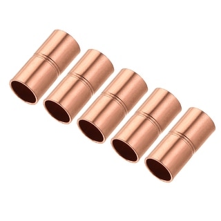 Straight Copper Coupling Fittings Welding Joint f HVAC Air Conditioner ...