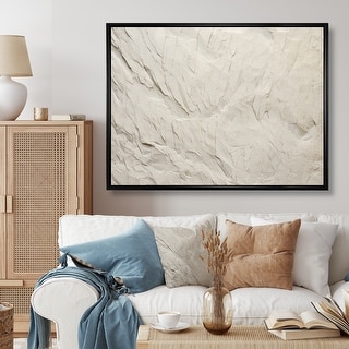 Designart "Minimalism Geige Glacier Harmony" Abstract Shapes Framed ...