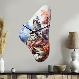 Designart - Germany Neuschwanstein Castle - Germany Wall Clocks in ...